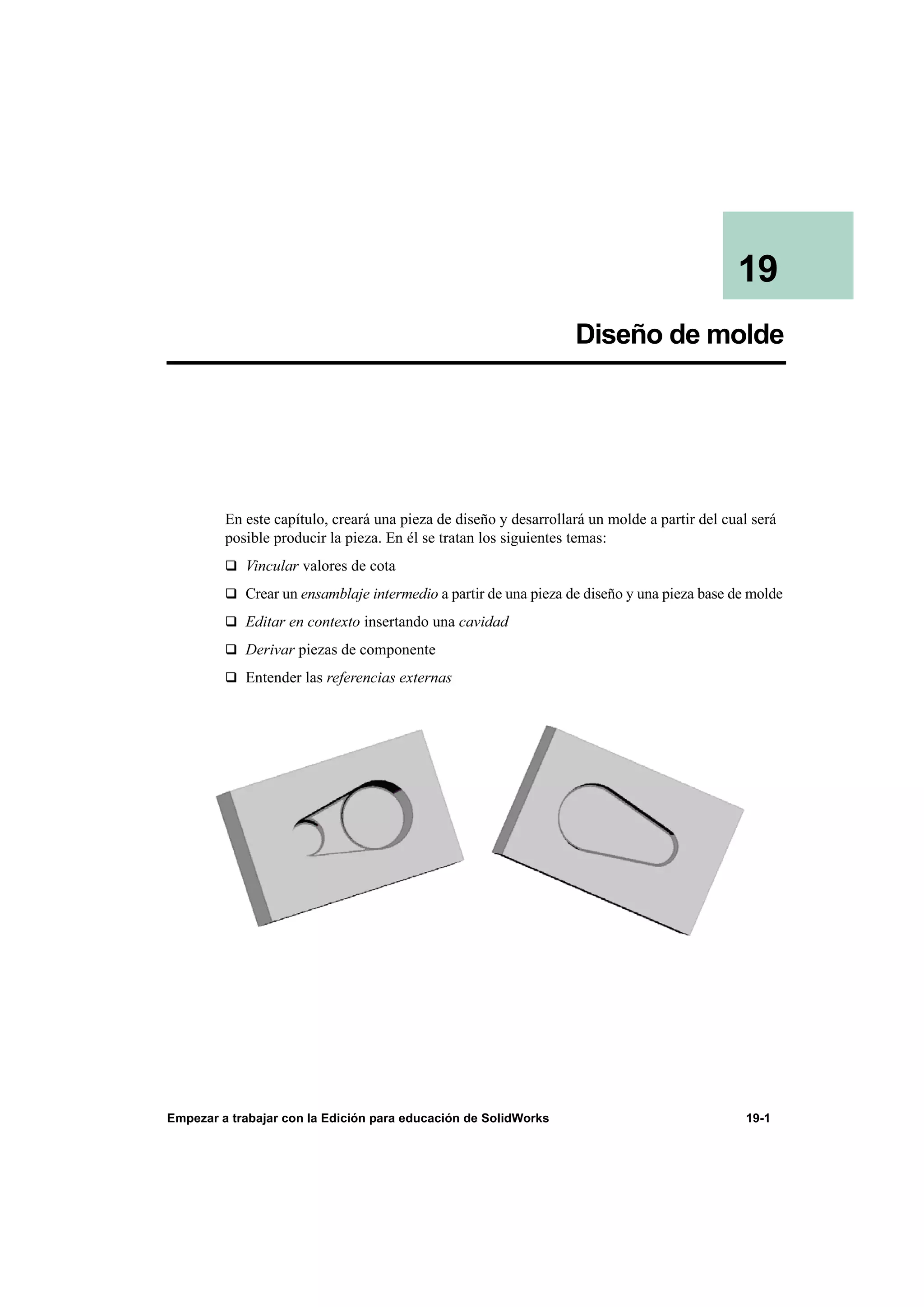 Diseño de moldes con solidworks | PDF