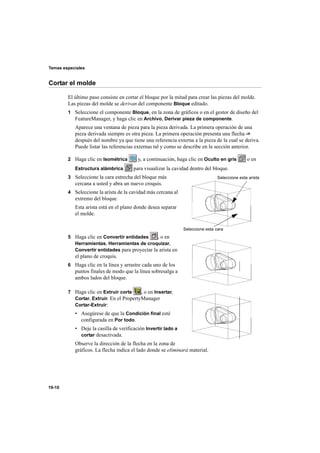 Diseño de moldes con solidworks | PDF