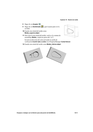 Diseño de moldes con solidworks | PDF