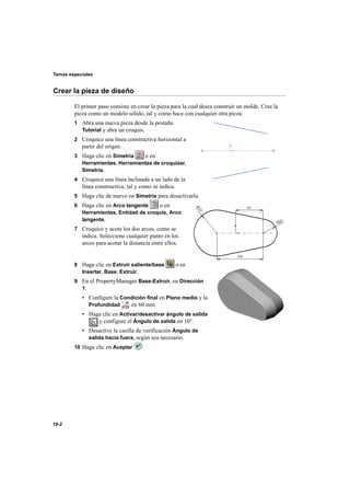Diseño de moldes con solidworks | PDF