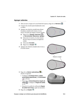Diseño de moldes con solidworks | PDF