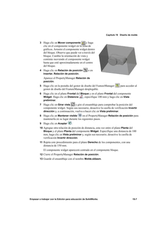 Diseño de moldes con solidworks | PDF