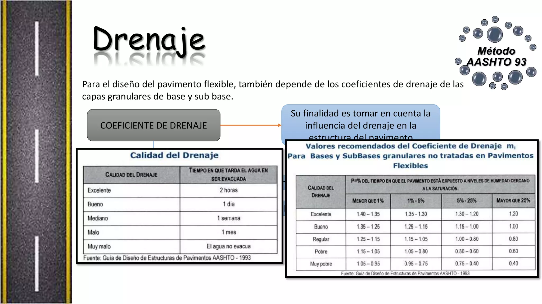 Diseño de pavimentos flexibles metodo aashto 93 final de los finales | PPTX