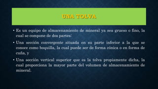 Diseño de tolvas | PPTX
