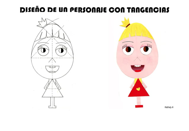 Diseño de un personaje con tangencias | PPS