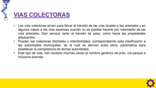 Diseño de vias urbanas | PPTX