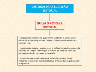 Diseño Editorial | PDF