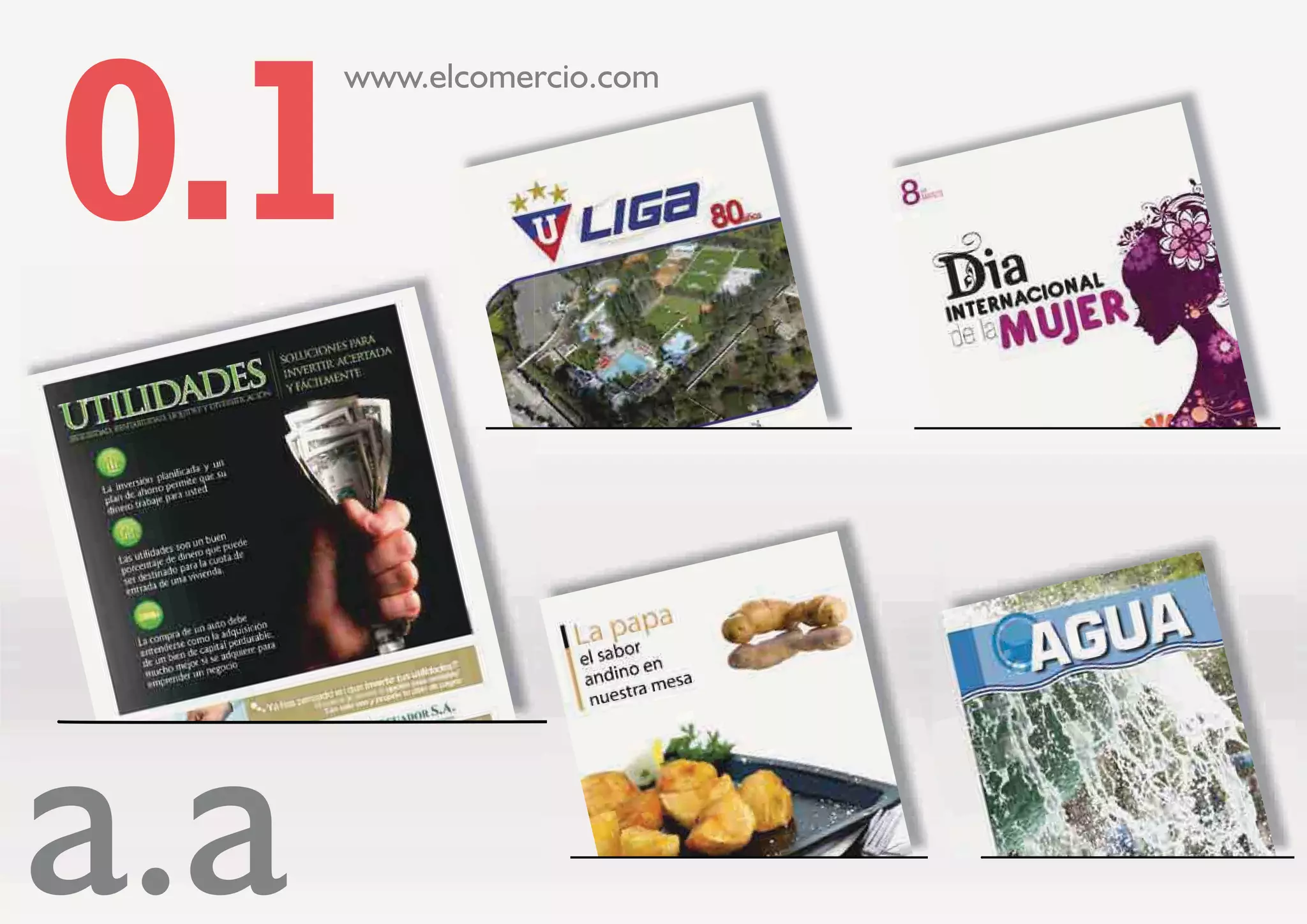 Diseño editorial El Comercio.com