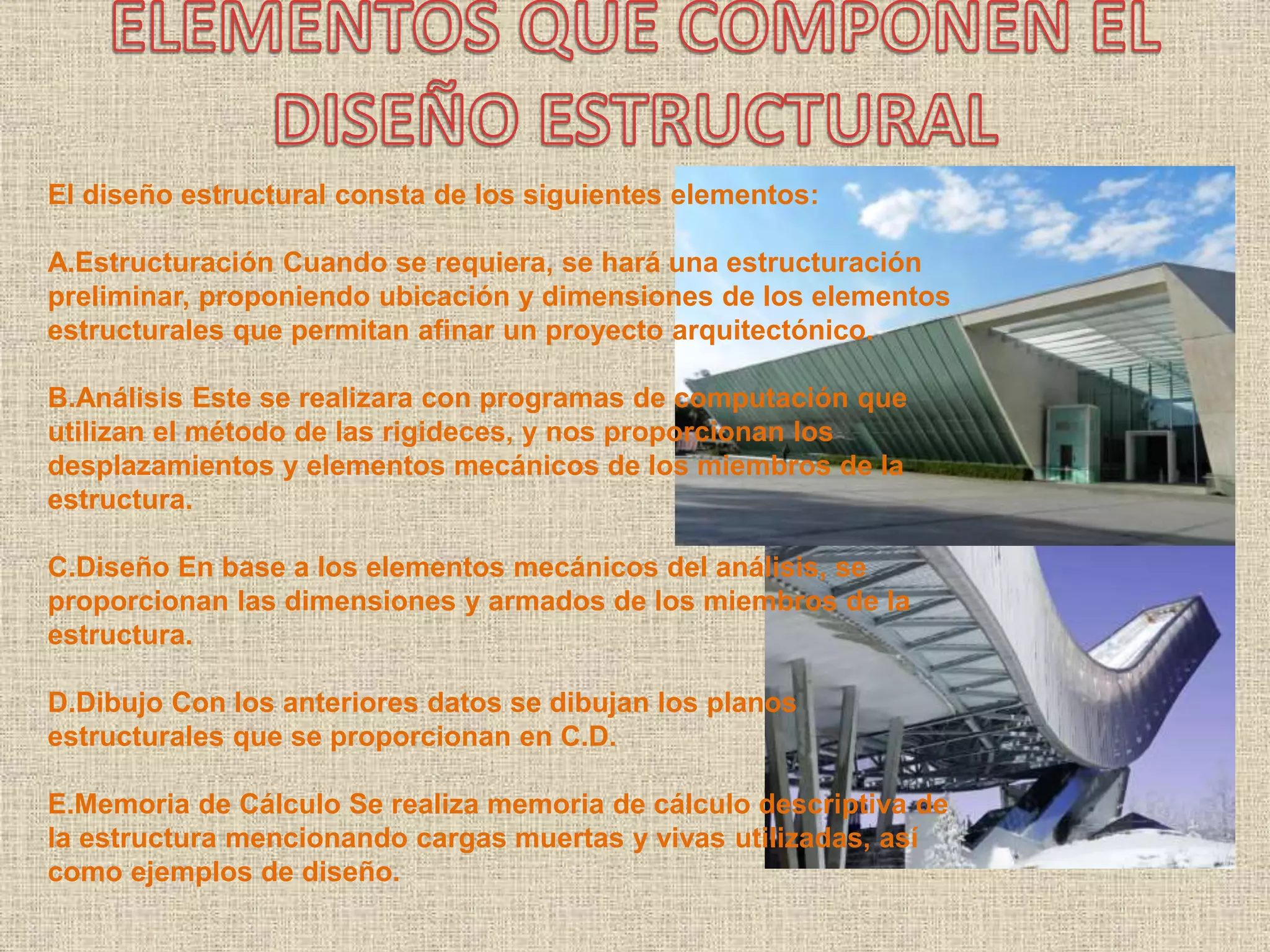 Diseño estructural | PPTX