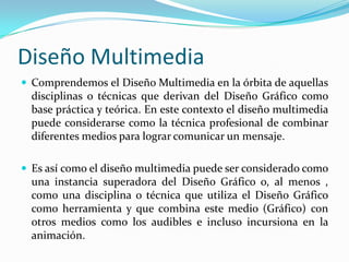 Diseño gráfico y sus ramas | PPTX