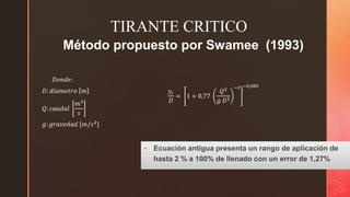 Diseño Hidráulico l_Grupo N°8_ Diseño de Canales (Métodos para el ...