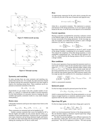 Diseño rapido de amplificadores con valores | PDF