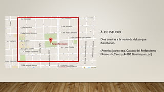 Diseño Urbano| Propuesta de renovación para el parque rojo. Gdl, Jal. | PDF
