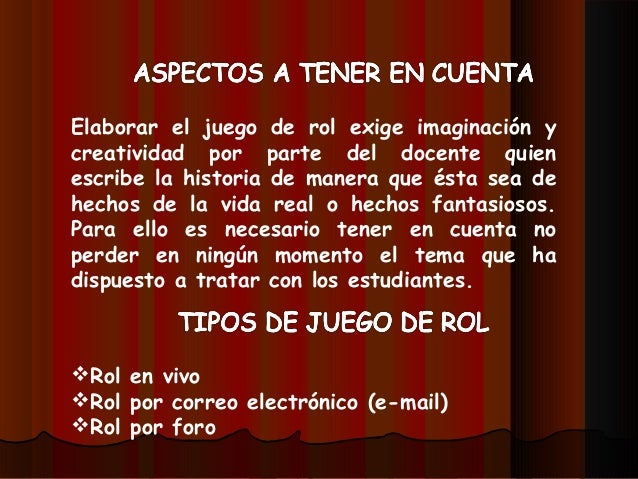 LENGUAJE 10MO EGB: JUEGO DE ROLES LENGUAJE 10MO EGB: JUEGO DE ROLES