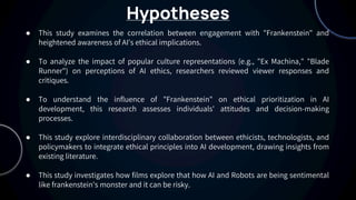 Frankenstein to Film: Exploring Human-Artificial Intelligence ...