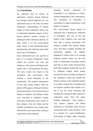 Investigation of built form of Fontainhas based on socio-cultural ...