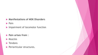 Disesases of locomotor system | PPT