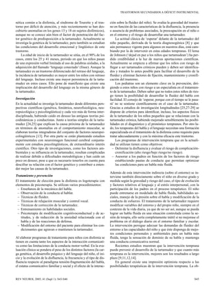 Disfemia o tartamudez | PDF