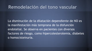 Disfuncion endotelial | PPTX