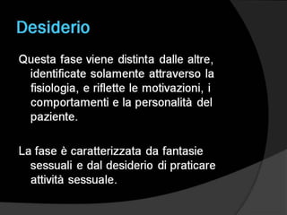 Ciclo di risposta sessuale e Disfunzioni sessuali | PPT