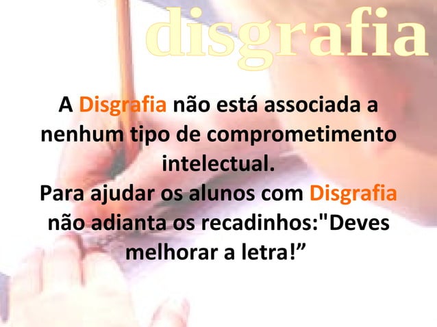 Disgrafia | PPT