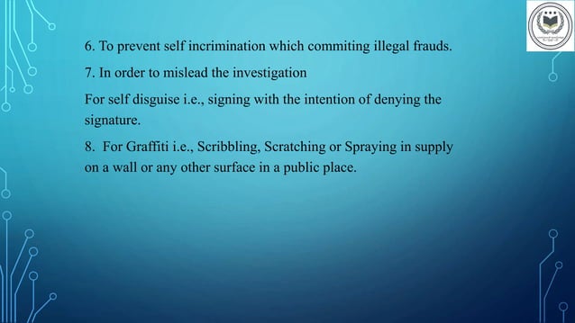 Disguised writing | PPTX