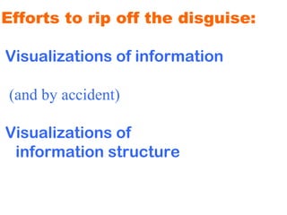 Language as a disguise for information 2. visualization | PPT