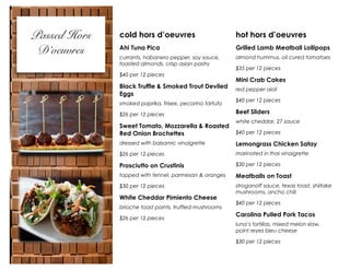 Dish event packet.3 | PDF | Bars & Restaurants | Attractions