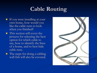 Dish4You Cable Routing | PPT