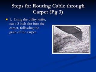 Dish4You Cable Routing | PPT