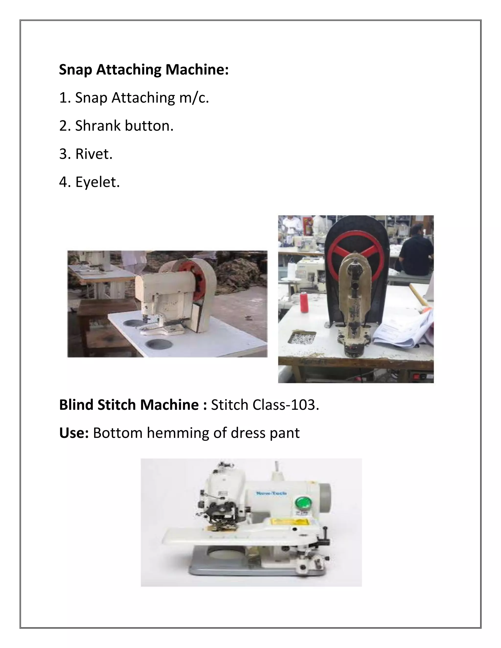 Types Of Sewing Machines | PDF
