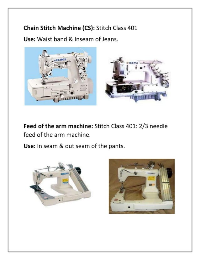 Types Of Sewing Machines | PDF
