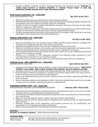 Disha resume | DOCX