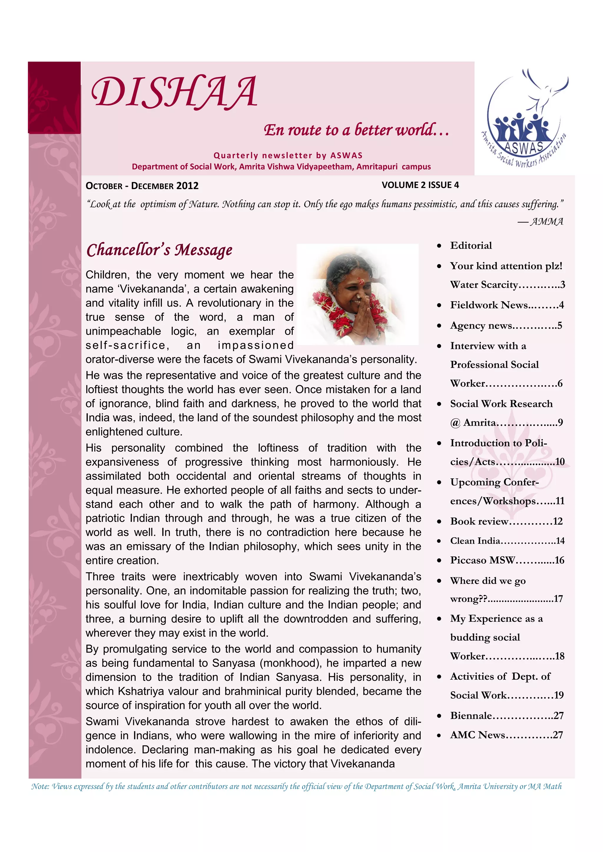 Dishaa 6 (volume 2 issue 4) | PDF