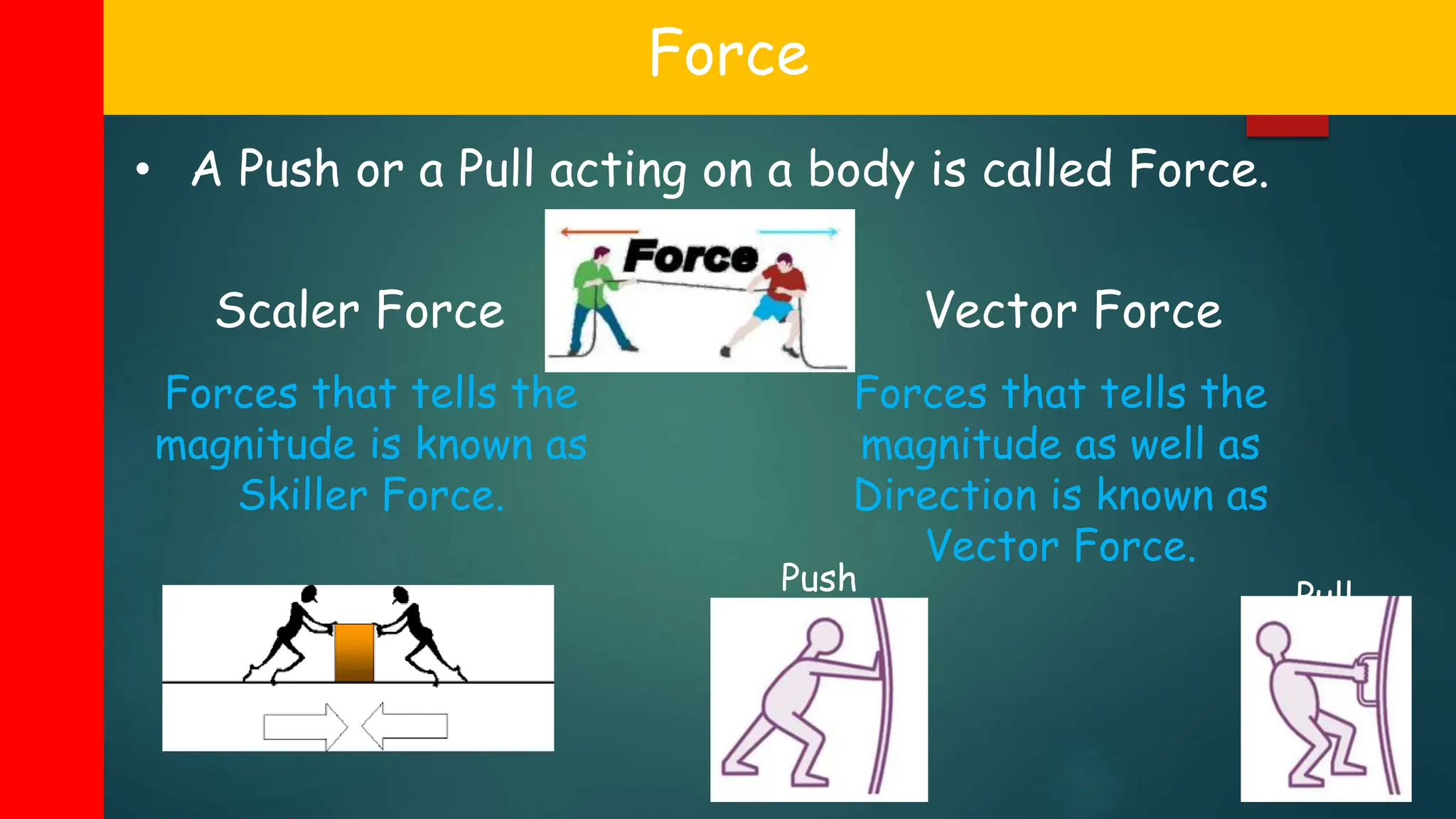 presentation on pressure and force and its usage | PPTX