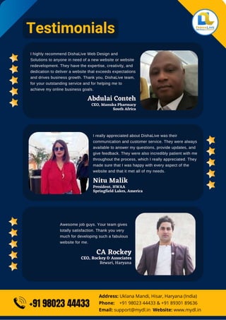 DishaLive Web Design and Solutions, Uklana Mandi, Hisar, Haryana - Best ...