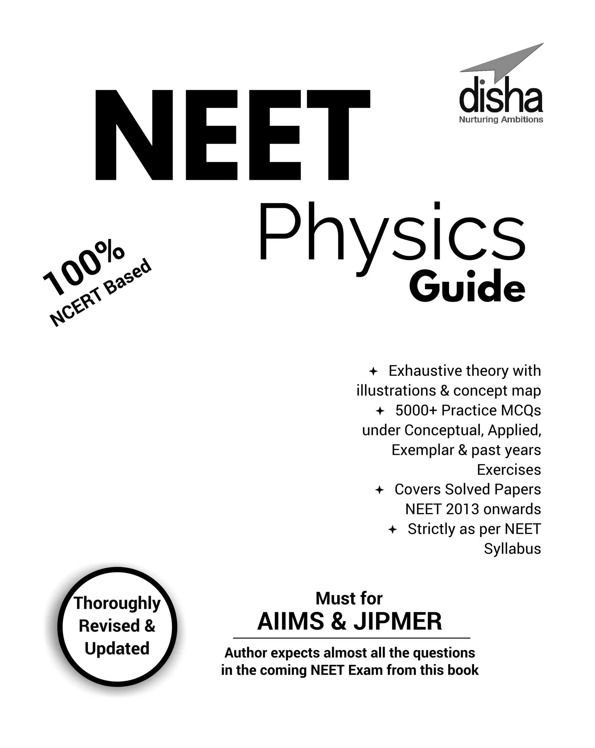 Disha NEET Physics Guide for classes 11 and 12.pdf
