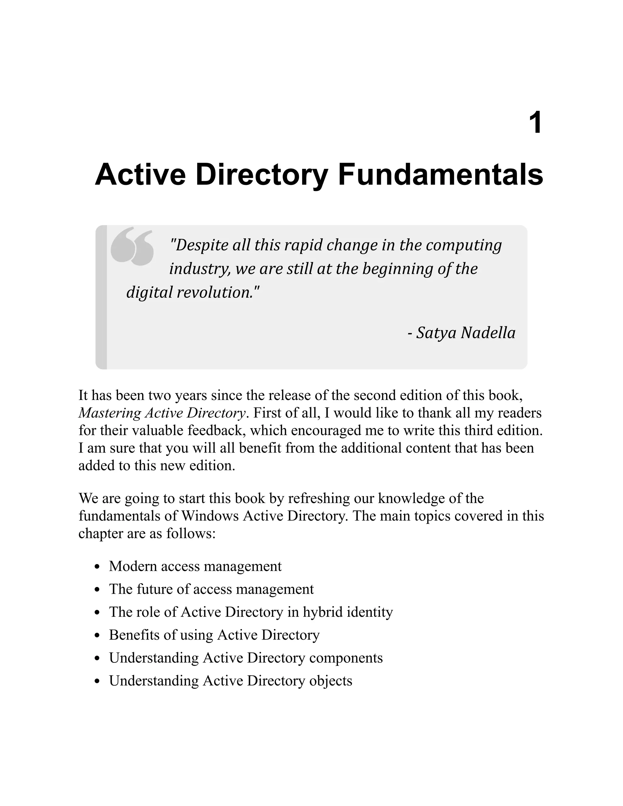 Mastering Active Directory_ Design, deploy, and protect Active Directory Domain Services for ...