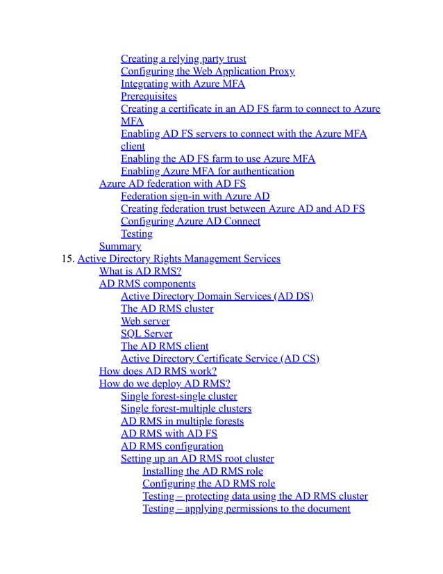 Mastering Active Directory_ Design, deploy, and protect Active Directory Domain Services for ...