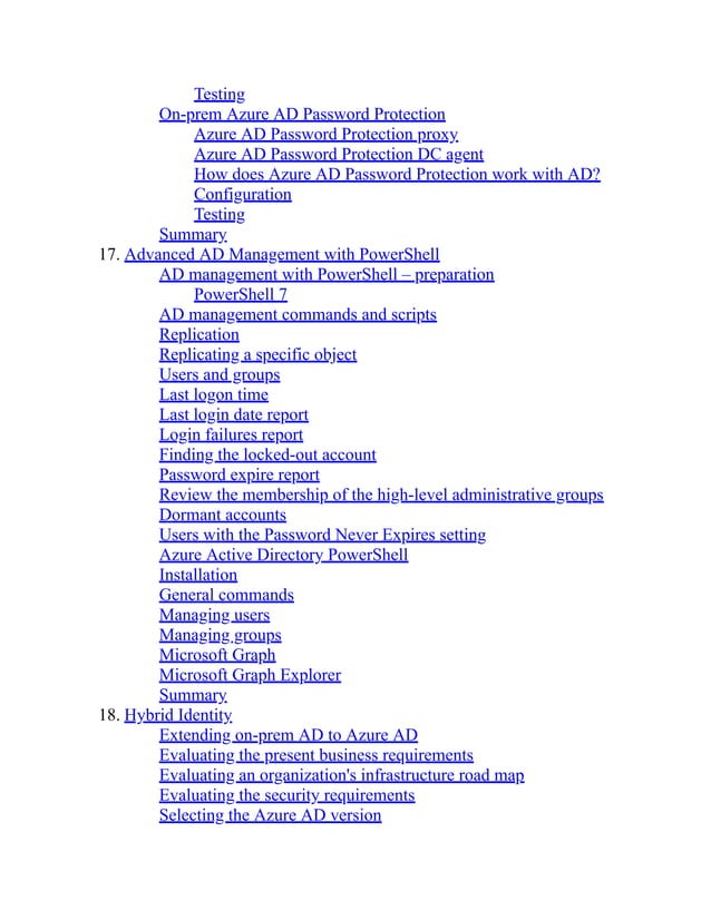 Mastering Active Directory_ Design, deploy, and protect Active ...