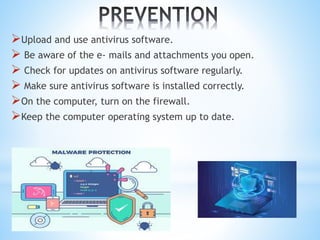 DISHA PATEL COMPUTER VIRUS PPT.pptx | Operating Systems | Computer Software and Applications