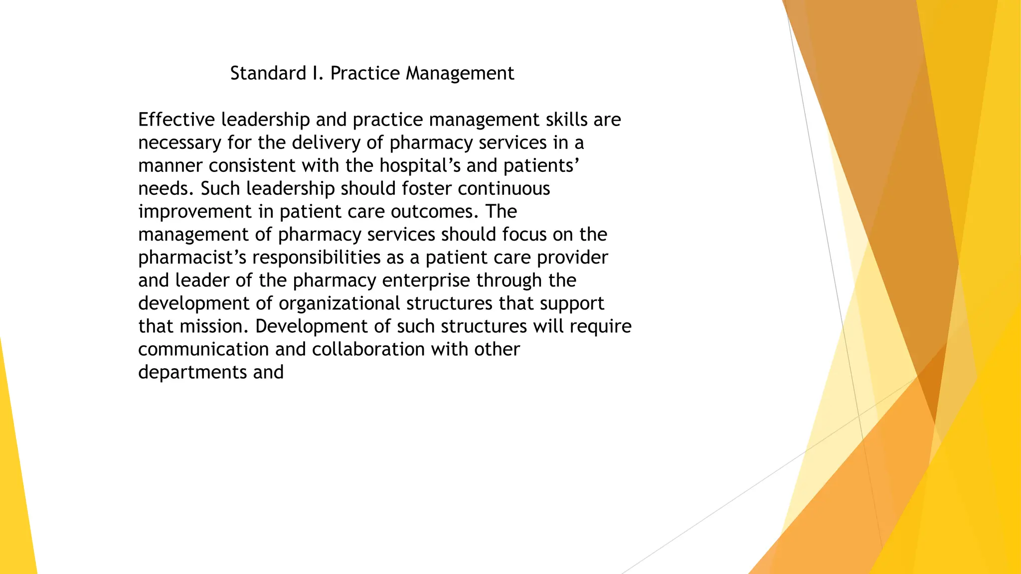 ASHP Standard for pharmacy supportive personnel | PPTX
