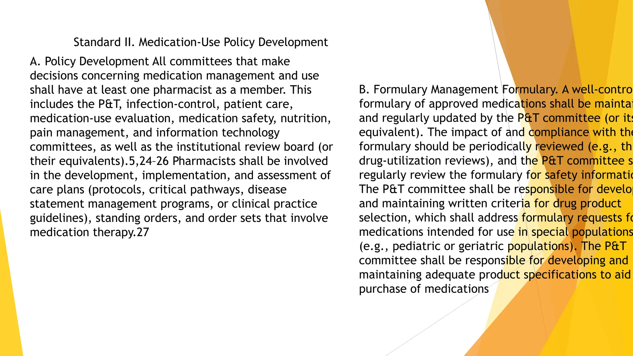ASHP Standard for pharmacy supportive personnel | PPTX