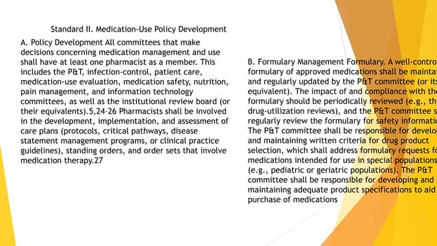 ASHP Standard for pharmacy supportive personnel | PPTX | Pharmaceutical ...