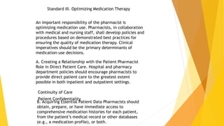 ASHP Standard for pharmacy supportive personnel | PPTX