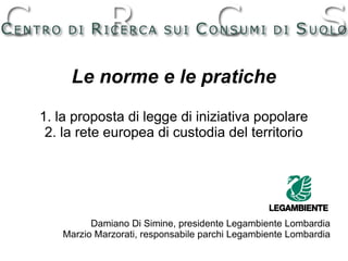 Le Norme e le Pratiche | PPT