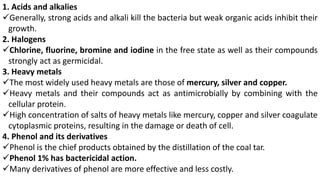 Disinfectants | PPTX