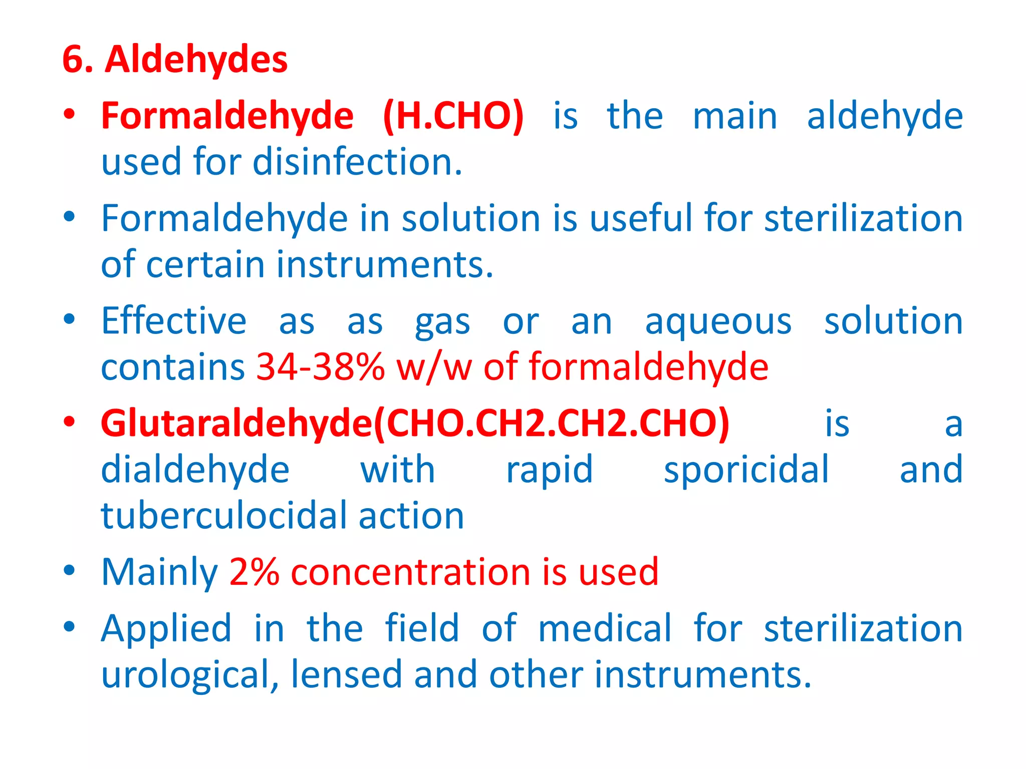 Disinfectants | PPTX