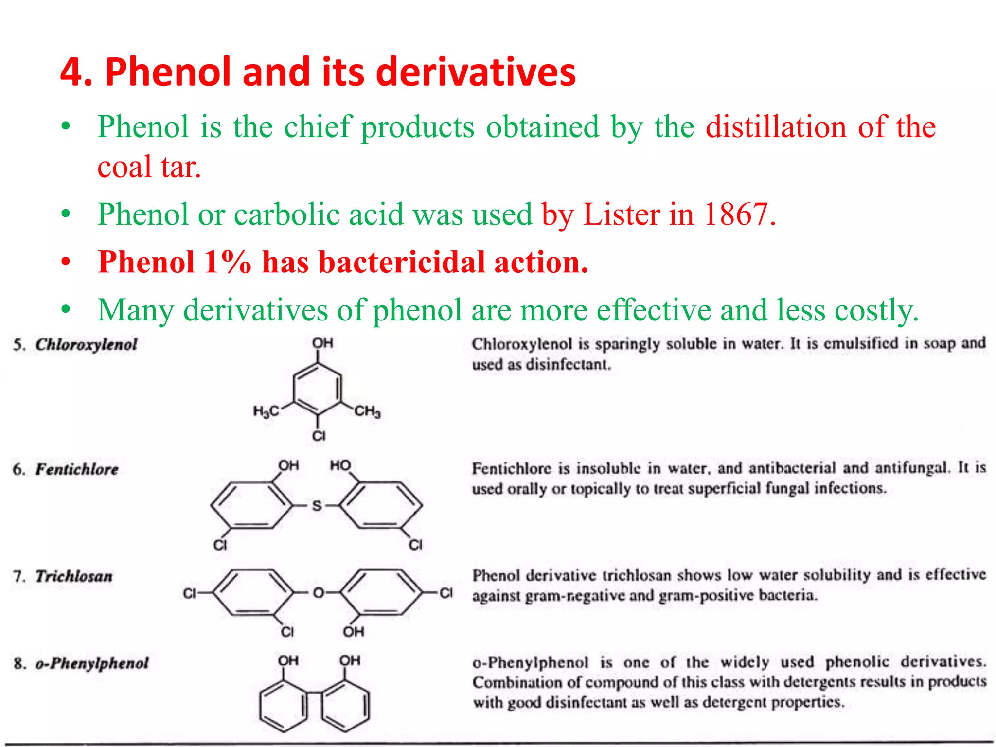 Disinfectants | PPTX