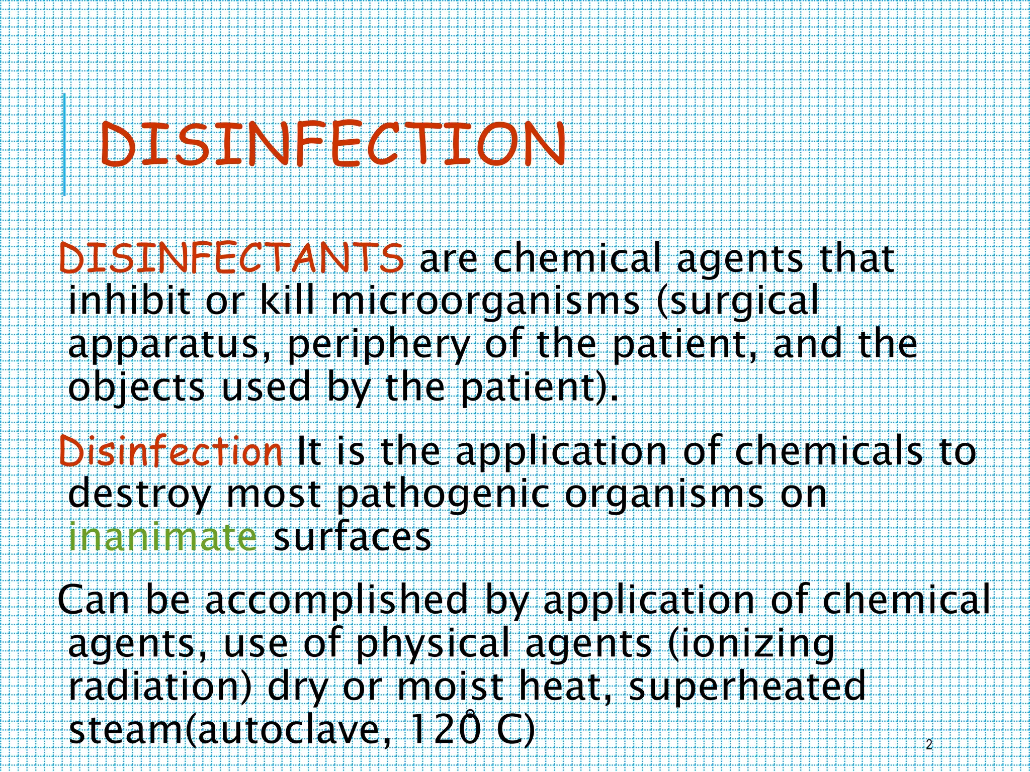 Disinfectants- Pharmaceutical Microbiology | PPTX